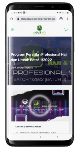 Panduan Penggunaan Sistem – eHajj