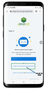 Panduan Penggunaan Sistem – eHajj