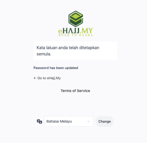 Panduan Daftar Akses | eHajj