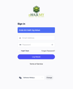 Panduan Daftar Akses | eHajj