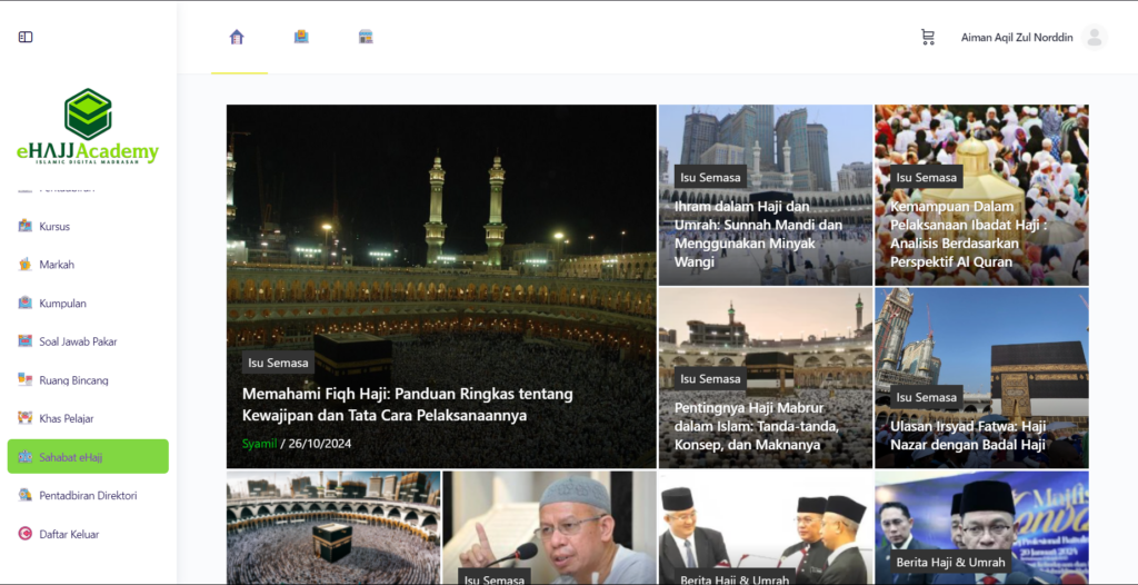 Tutorial Sahabat eHajj – eHajj
