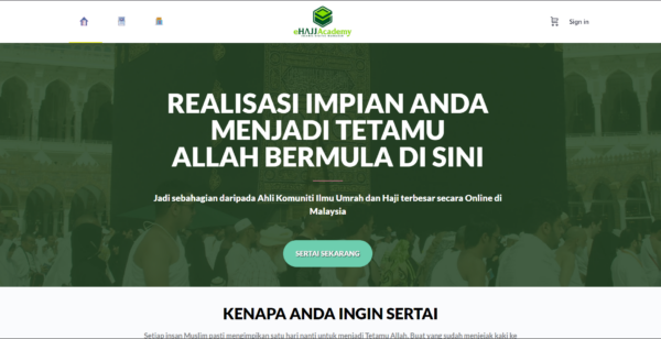 Tutorial Log Masuk | eHajj.My