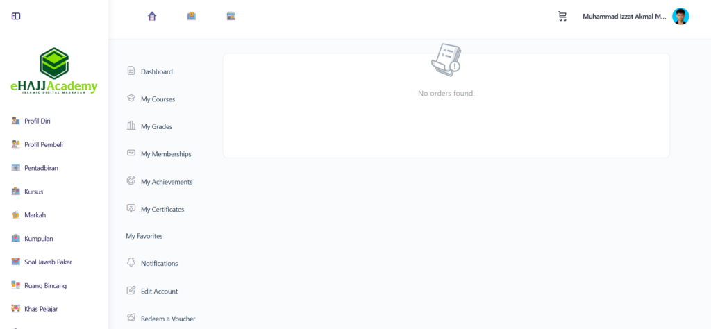 Tutorial Kursus | eHajj.My
